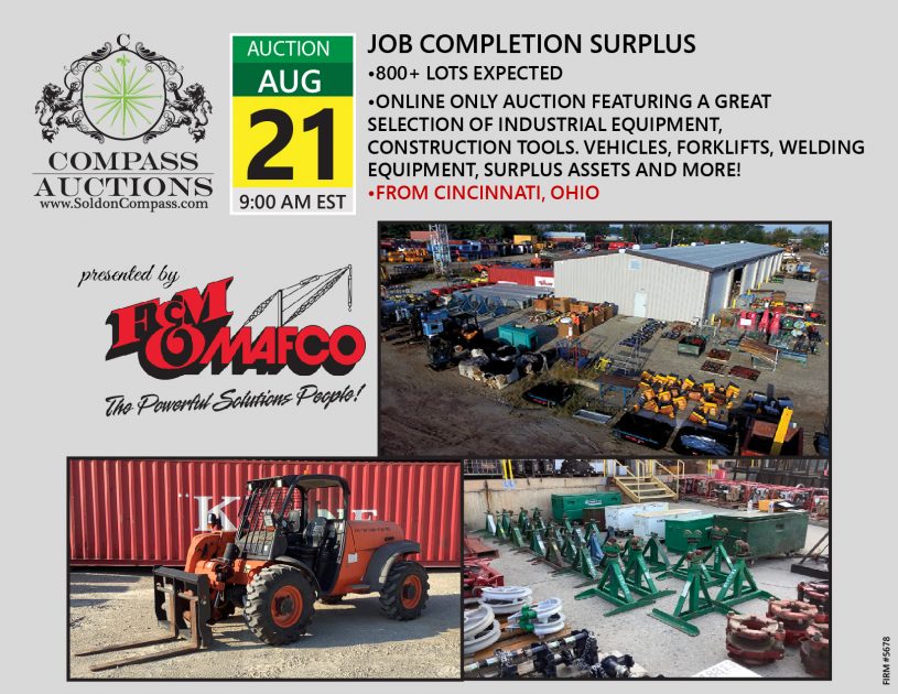 F&M MAFCO - Job Completion Surplus | Compass Auctions and Real Estate