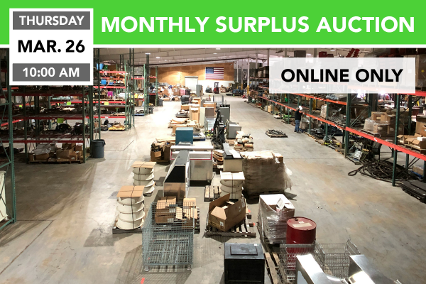 Monthly Surplus Auction - Day 2 | Compass Auctions and Real Estate