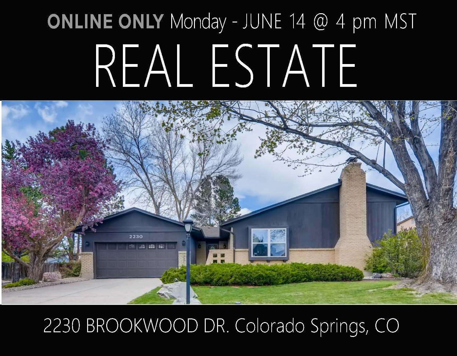 2230 Brookwood Dr. Colorado Springs, CO | Compass Auctions and Real Estate